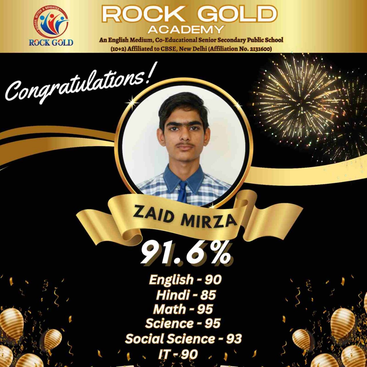 Rock Gold Academy Shamli